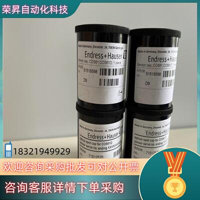 现货E+H恩格斯豪斯荧光法覆膜帽e+h溶解氧膜帽51518
