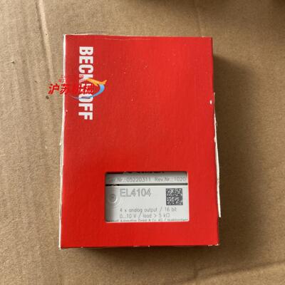 EL4104倍福模块EL4104 原装正品，现货出售，需要的