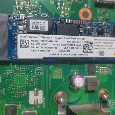 Intel Optane 英特尔 傲腾 H10 512G n