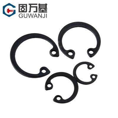 65锰孔用卡簧轴承孔用弹挡GB83卡环C型圈孔性卡32国标3049卡簧内
