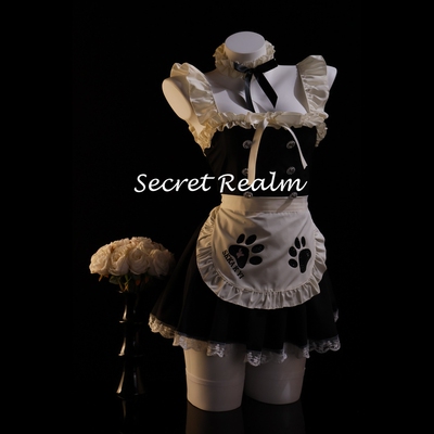 秘境「黑糖玛奇朵」性感睡裙女仆cos装制服内衣情调诱惑纯欲qqny