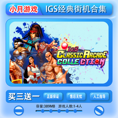 switch  IGS经典街机合集 中文 数字版 下载版ns 买三送一