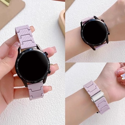 创意时尚百搭运动碳纤维树脂表带