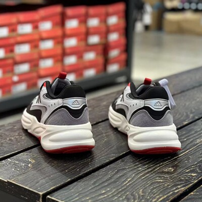 阿迪达斯男女休闲鞋Adidas秋新款低帮厚底老爹鞋运动鞋正品JR3199