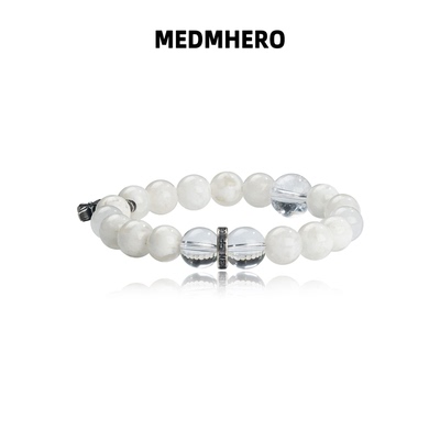 邱鼎杰同款雪花幽灵手串