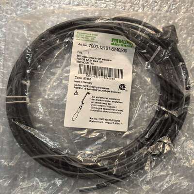 全新MURR连接线，型号7000-12101-6240500