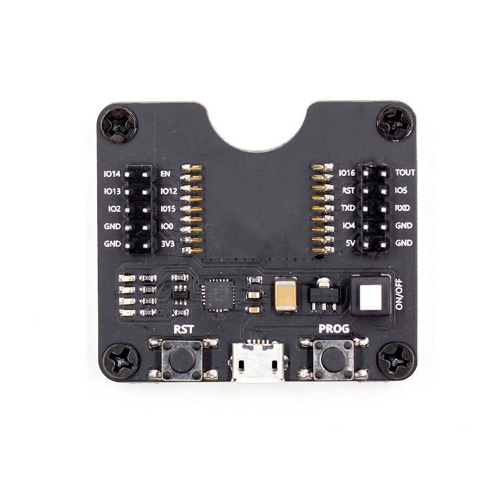 ESP8266测试架烧录器一键下载支持ESP-WROOM-02/02D/02U等模块_虎窝淘