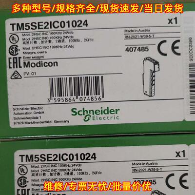 TM5SE2IC01024 高速计数2通道工控模块 100KHz 24Vdc议价维修