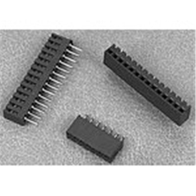 1000-018-2101「Conn Socket Strip RCP 18 POS 2.54mm Solder」