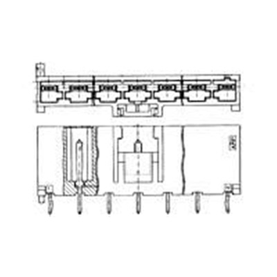 4-178841-2《AC Power Plugs & Receptacles AMP U/P SGL ROW 》