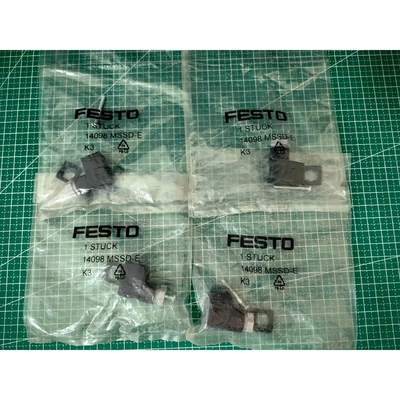 非标价14098费斯托MSSD-E电磁阀线圈接线插头实物实拍，正品议价