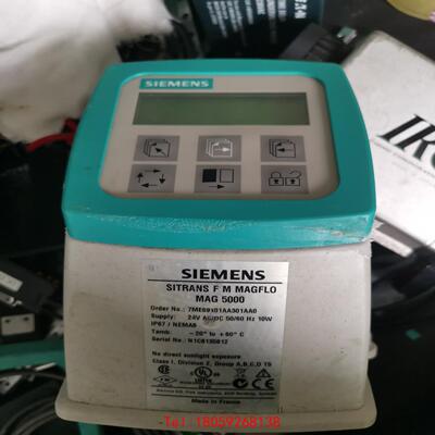 【非标价】西门子MAG 5000流量计7ME6910AA301AA0拆
