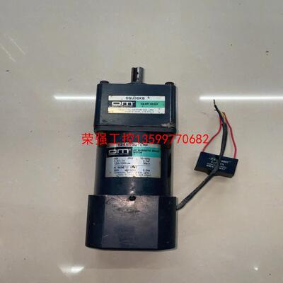 【荣强工控】拆机日本OM齿减减速马达60W/5GU30KB 200V 5