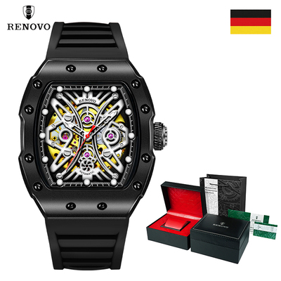 德国罗诺威全自动男款防水机械表