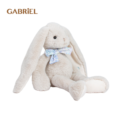 伽百利Gabriel毛绒玩具公仔蓝领结男兔可爱玩偶送朋友女友礼物