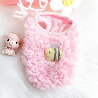 速发刚出生冬狗奶猫小体服衣0-斤吉娃娃博美秋奶保暖可爱小背心