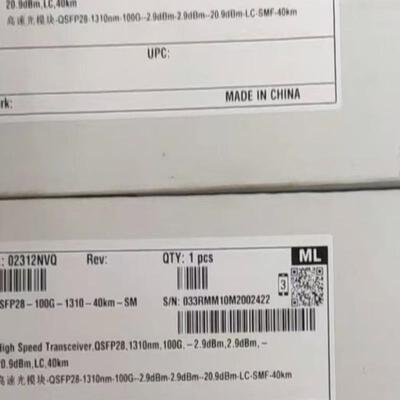 华为 02312NVQ 华为100G单模40Km光模块 原装