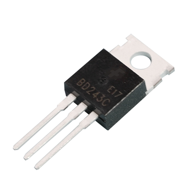 全新BD243C 6A/100V 功率三极管 NPN晶体管 直插TO-220电子元器件