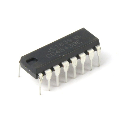 CD4543BE 直插 DIP-16 LCD译码器/驱动器 可替代HEF4543/HCF4543
