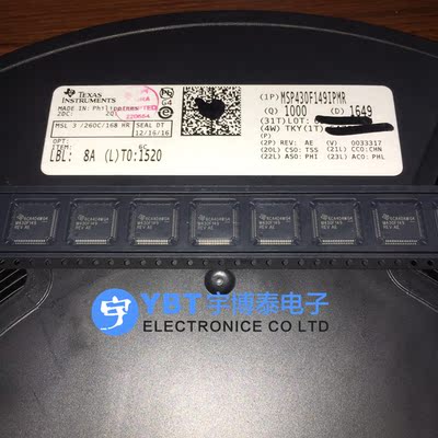 MSP430F149IPMR   TI/德州原装 全新 拍前先询价