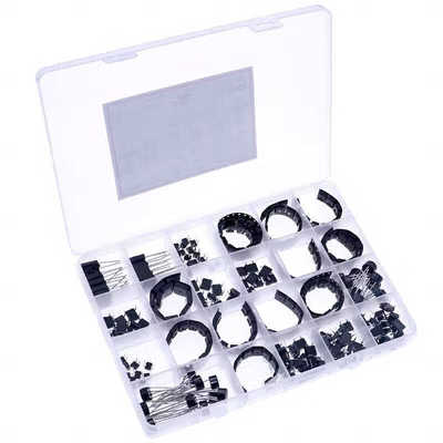 27种280个整流桥堆直插贴片4脚KBP307DB107SMB10MDB104套件