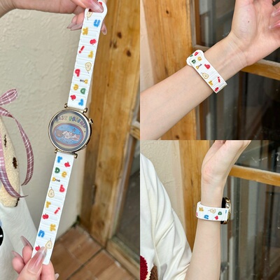 娅妃儿245/158可爱字母硅胶磁吸