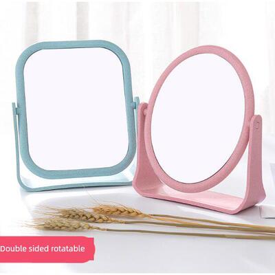 shun 7 double-face rotatin mirror table mirror simple