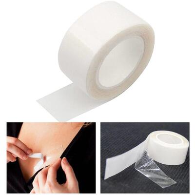 5 Meters Double Sided Adhesive Safe Body Tape Clothing Clear