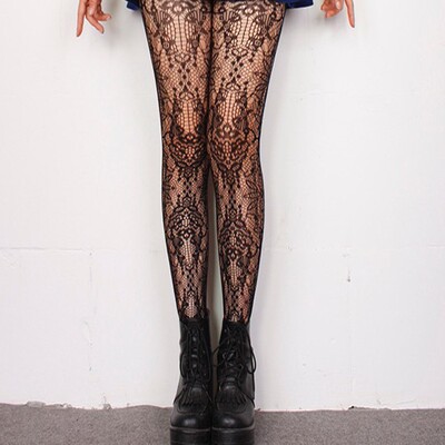 24 Design Grid hollow out nets Women sexy Tights female