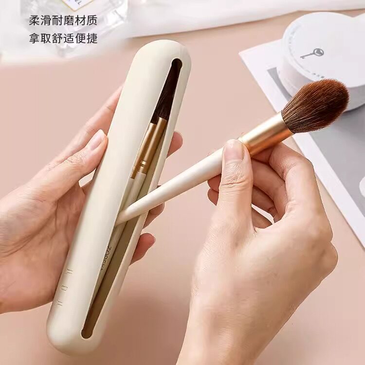 女生真正需要的化妆刷包!化妆刷收纳包便携磁吸硅胶迷你化妆包女