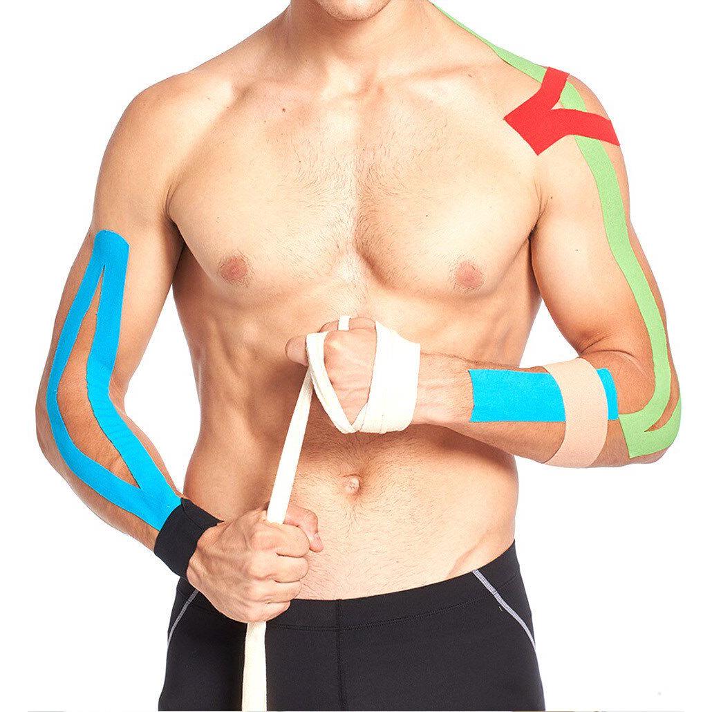 Athletic Sport Elastic Tape Muscle Pain Knee Bandage support