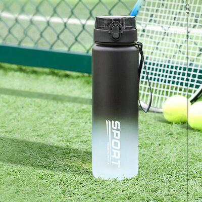 500-800ml Water Bottle With Straw Outdoor Water Bottle Healt