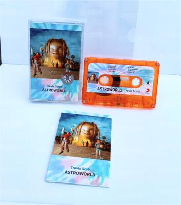 高热量说唱磁带Travis Scott Astroworld专辑嘻哈饶舌磁带全新