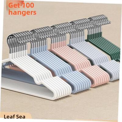 40 Pcs/Lot plastic Clothes Hangers Dress Coats Hanger holder