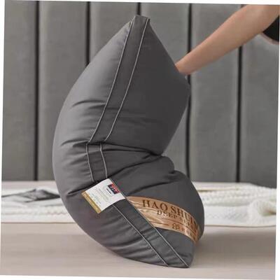 枕头枕芯bed pillow soft strong grey good quality pillows 1