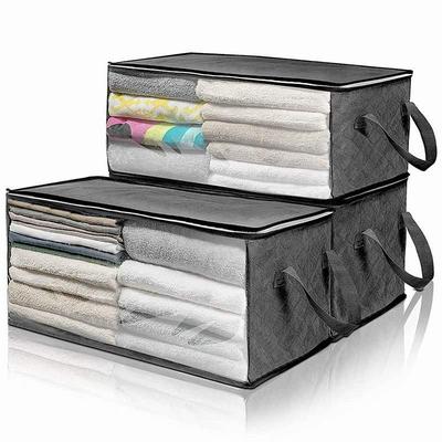 Non-woven storage box quilt foldable storage bag sorting box