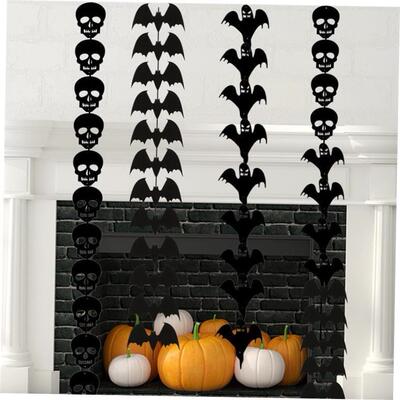 Halloween decorations, bat pendants, ghost party decorations