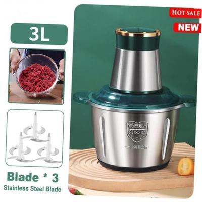 3L blender mixer foodprocessor meat grinder blender chooper1