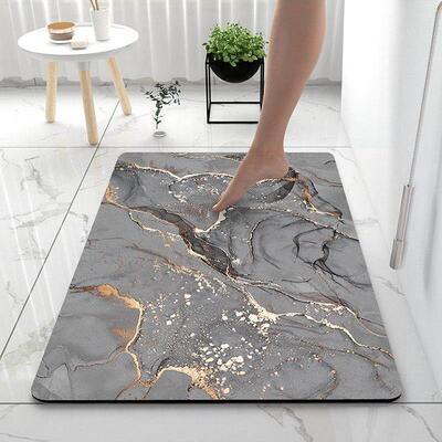 Diatom ooze MATS bath mat natural diatomite absorbing mat
