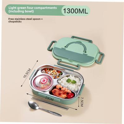Microwave Lunch Box Portable Food Container Healthy Lunch