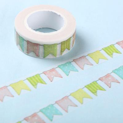 Colour Flag Paper Washi Tape DIY Decoration Scrapbooking