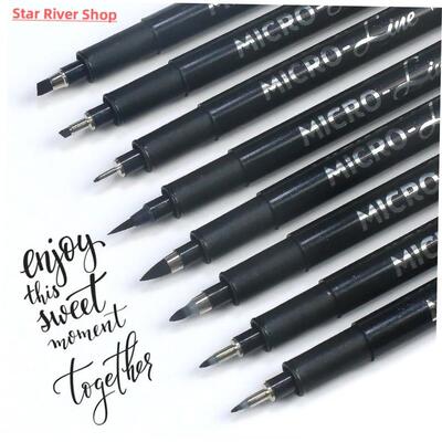 Calligraphy Hand Lettering Pens, Pigment Liner Micron Pen Se