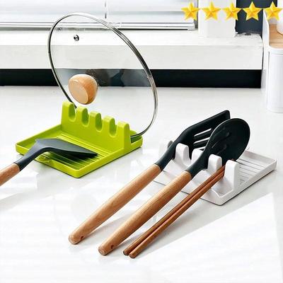 [Hot Sales] 1Pcspatula Rack Pot Lid Rack Shelves Counter Top