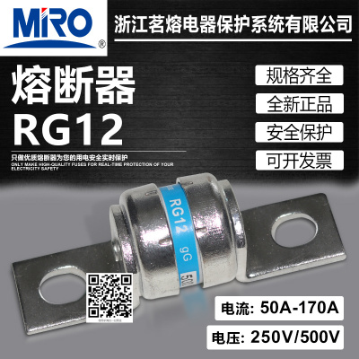 茗熔CR2LRG12250V500V熔断器