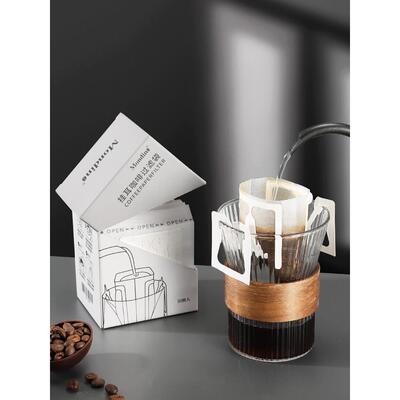 50pcs Coffee Filter Bags Hanging Ear Style Filters Paper