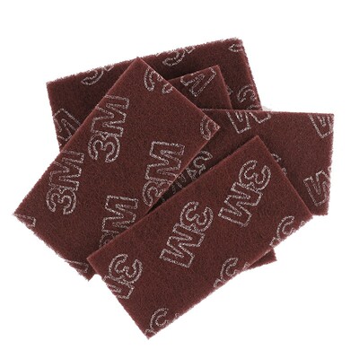 正品3M7521C工业百洁布 手擦布 清洁去污布 除锈拉丝去毛刺白洁布