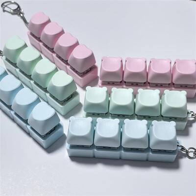 3d Love keyboard toys Little Bear button clicker fidget按键