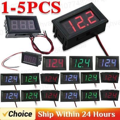 DC4.5V-30V Digital Voltmeter Waterproof 0.56 Inch Voltage