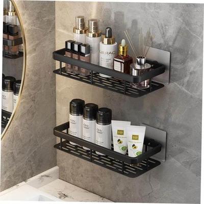 Bathroom shelf wall hanging toilet shower room storage rack