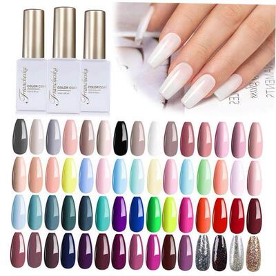 Milky White Rubber Base Gel Polish Nude light Therapy Nail